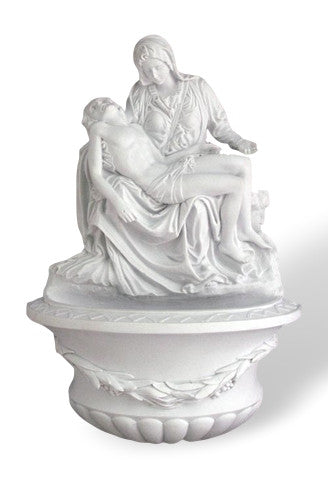 Pieta Holy Water Font For Church Or Home – Beattitudes Religious Gifts