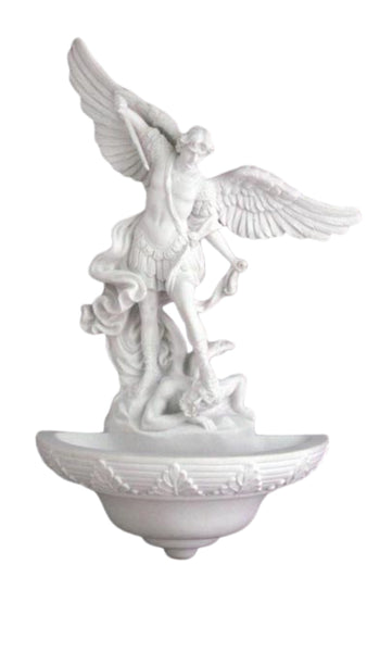 Saint Michael Holy Water Font Veronese Collection – Beattitudes ...